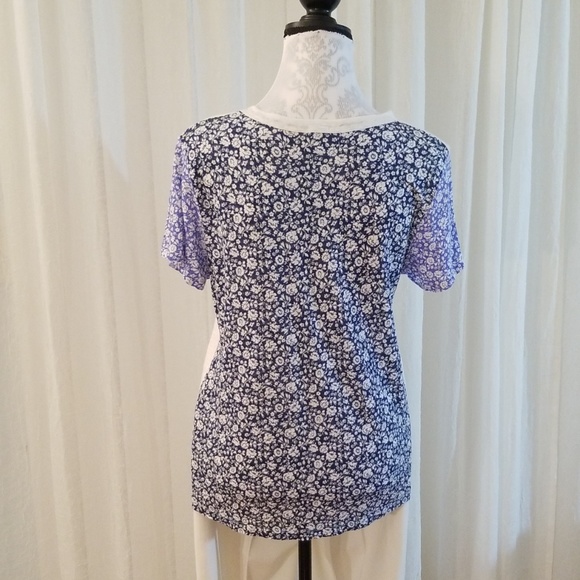 J Crew Linen Tee